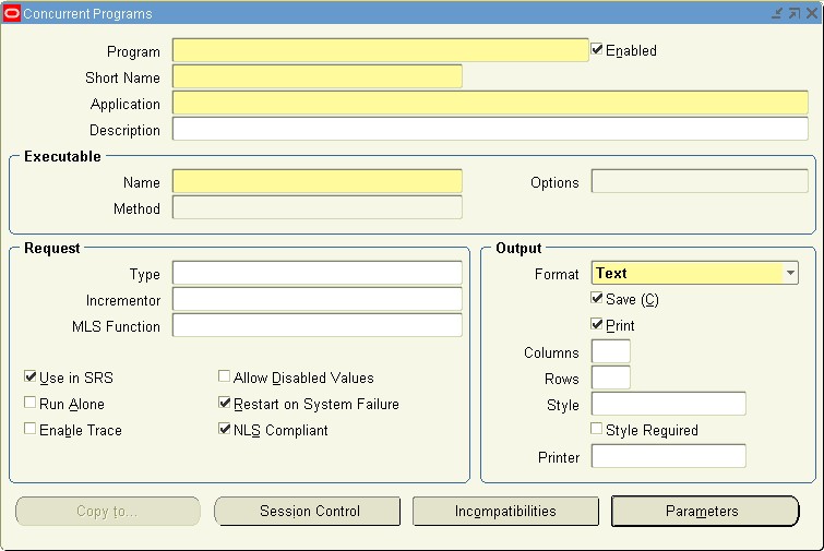 Common Top You Know What I Mean Oracle Executables Explained Part 3 Oracle Concurrent Program
